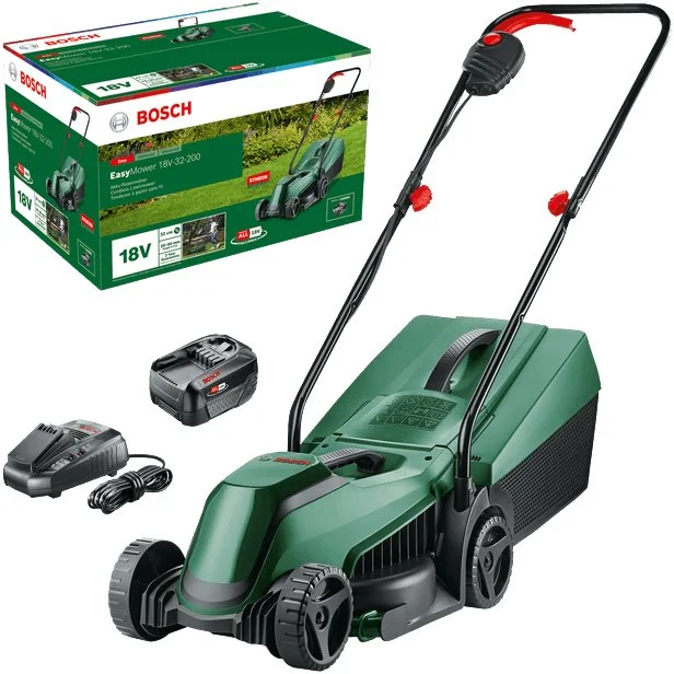 Bosch EasyMower 18V-32-200 (1x4,0 Ah) Rotačná kosačka akumulátorová (0. ...
