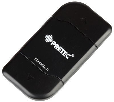 Čtečka karet Pretec USB 3.0 2in1 čtečka Micro/Full Size SD/SDXC (PCP110 ...