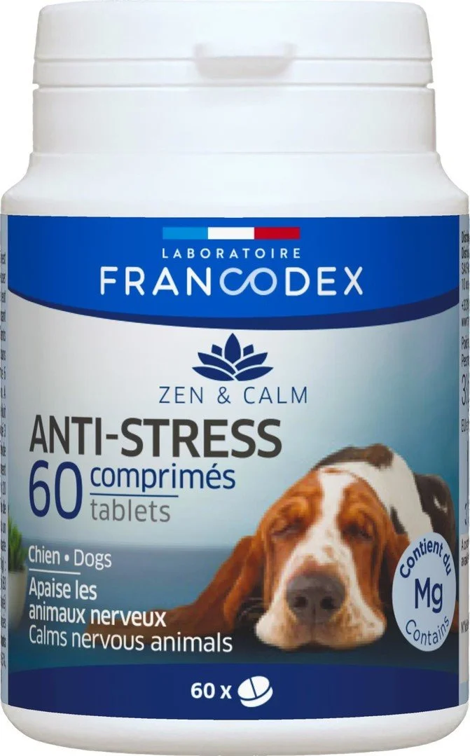 Francodex Anti-stress tablety pro psy 60tbl (3283021703960) | TSBOHEMIA.CZ