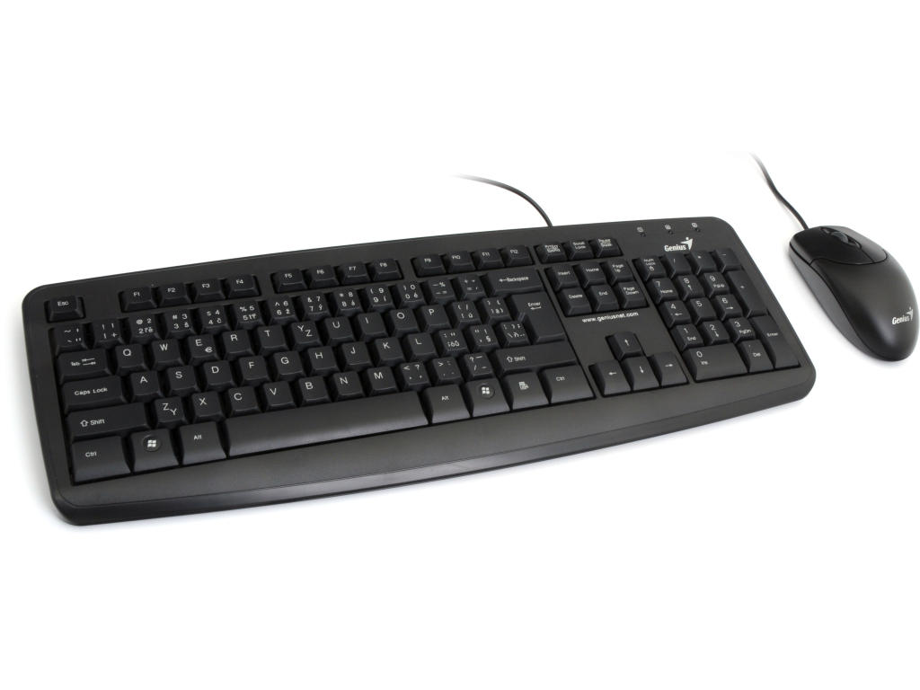 GENIUS Drátový set KB-110X + NS120 USB černá (31330026115) | TSBOHEMIA.CZ