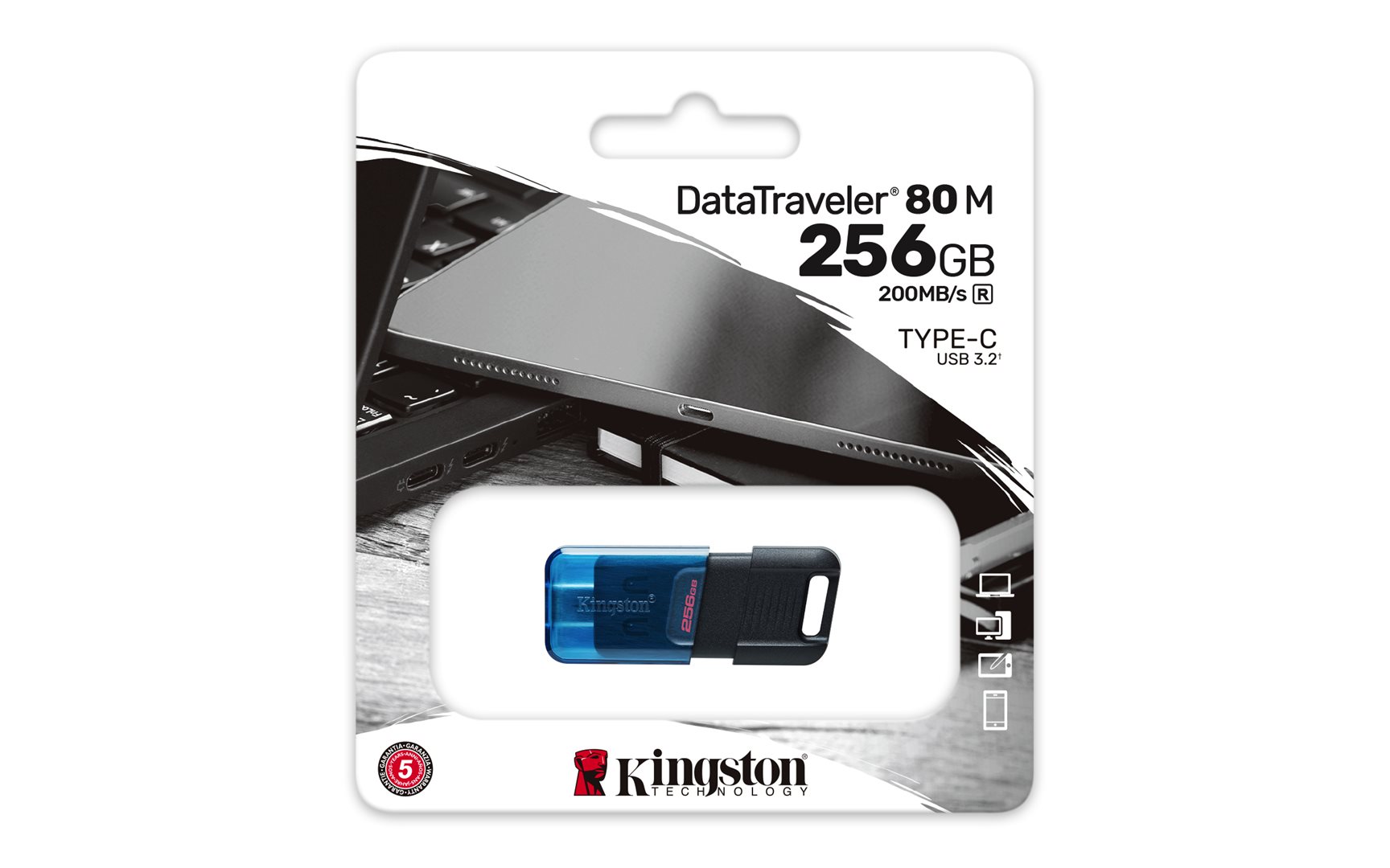 Kingston DataTraveler 80 M 256GB (DT80M/256GB) | TSBOHEMIA.CZ Kingston DataTraveler 80 M 256GB (DT80M/256GB) | TSBOHEMIA.CZ