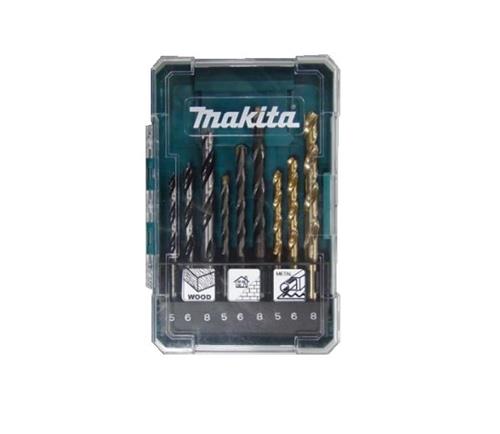 Makita D-71962 sada vrtáků do kovu/dřeva/zdiva 5/6/8mm, 9ks | TSBOHEMIA.CZ