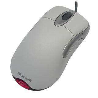 Microsoft myš IntelliMouse Optical, white, PS2/USB, OEM (D58-00041 ...