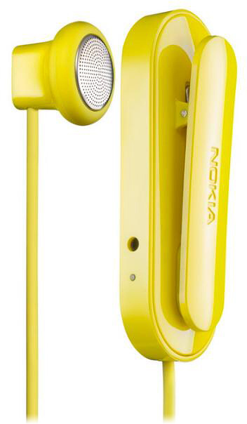 Nokia BH-118 Yellow Bluetooth Headset - žlutý (02735L0) | TSBOHEMIA.CZ