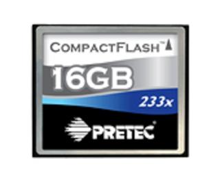 Pretec 16 GB CompactFlash 233x (PCCF16G) | TSBOHEMIA.CZ
