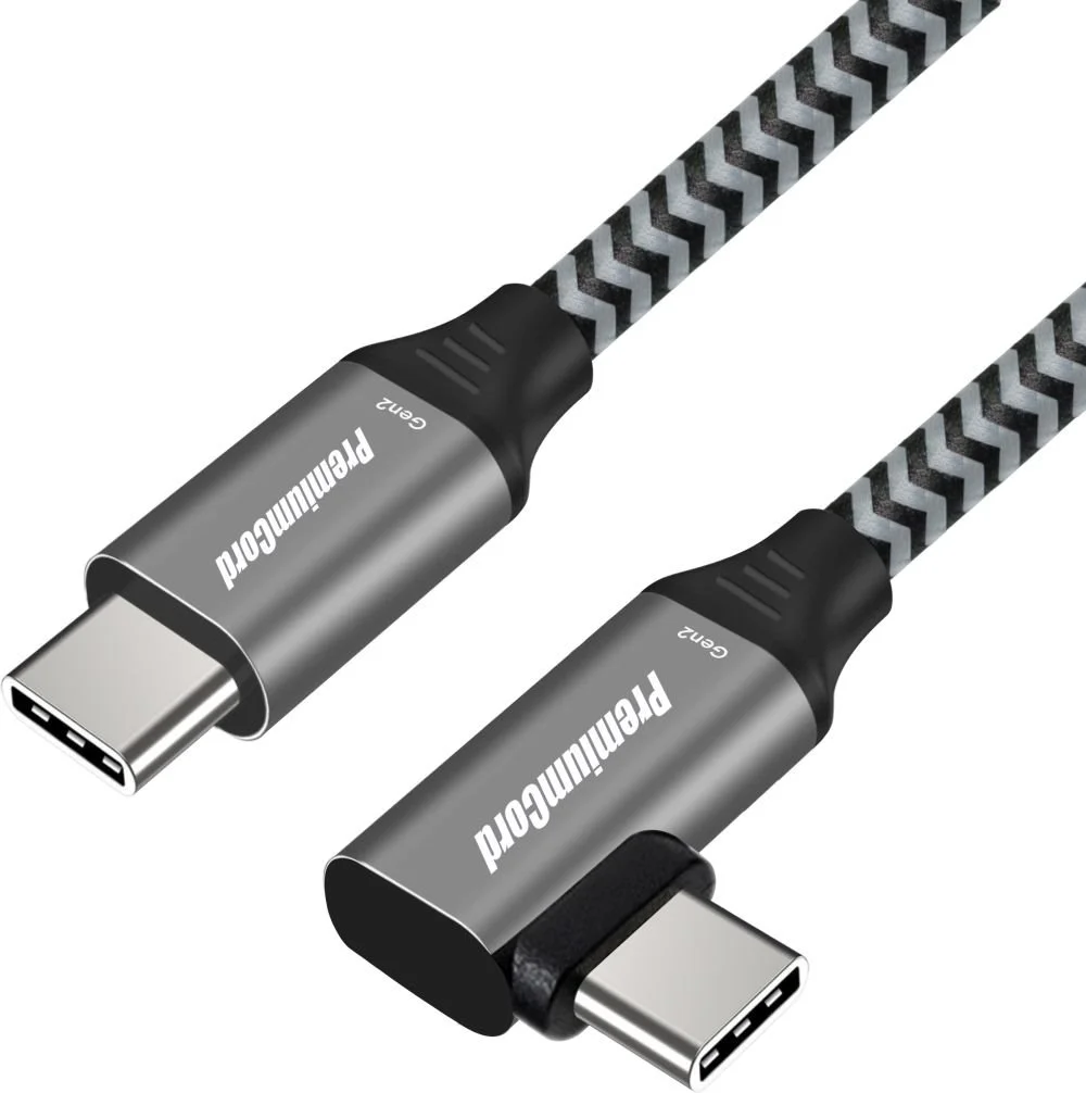 USB C Zahnut Kabel USB 3 2 GEN 2 3A 60W 20Gbit s 2m ku31cu2