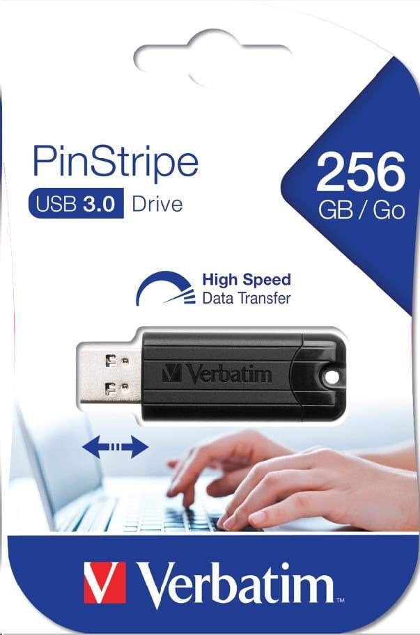 VERBATIM USB Flash disk 256GB - černá (49320) | TSBOHEMIA.CZ